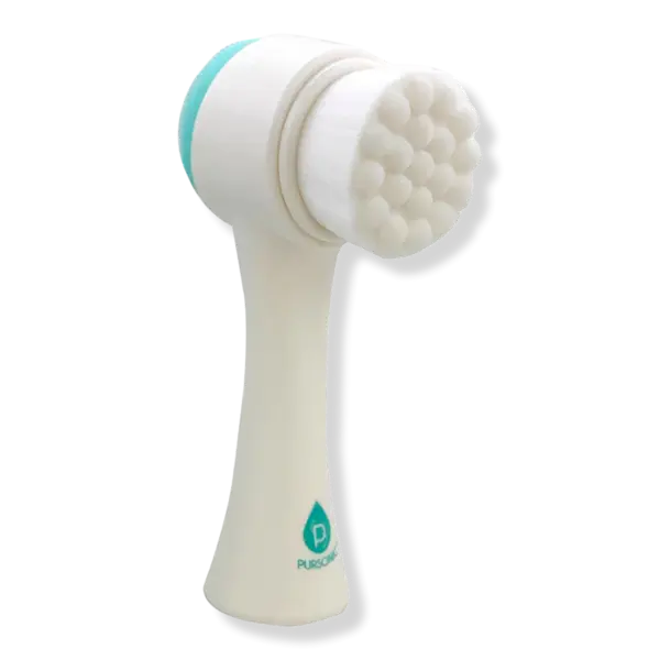PURSONIC Dual Sided Facial Cleansing Brush - Aqua