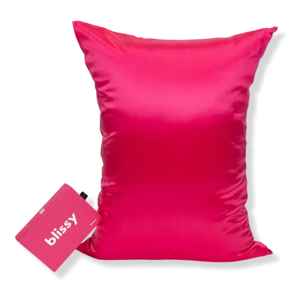 BLISSY Pure Silk Standard Pillowcase - Hibiscus