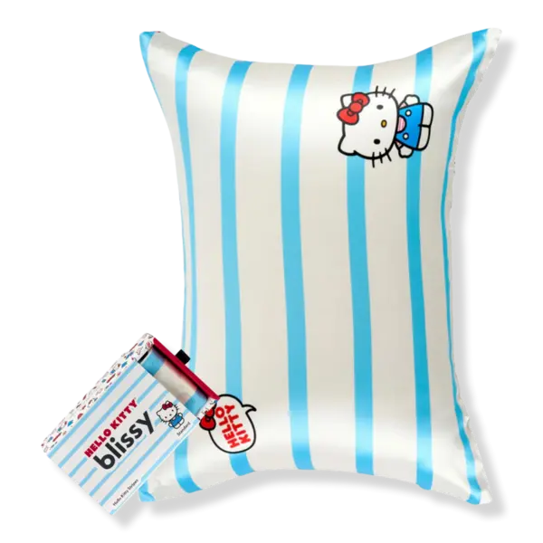 BLISSY Standard Pillowcase Hello Kitty Stripe - Hello Kitty Stripes