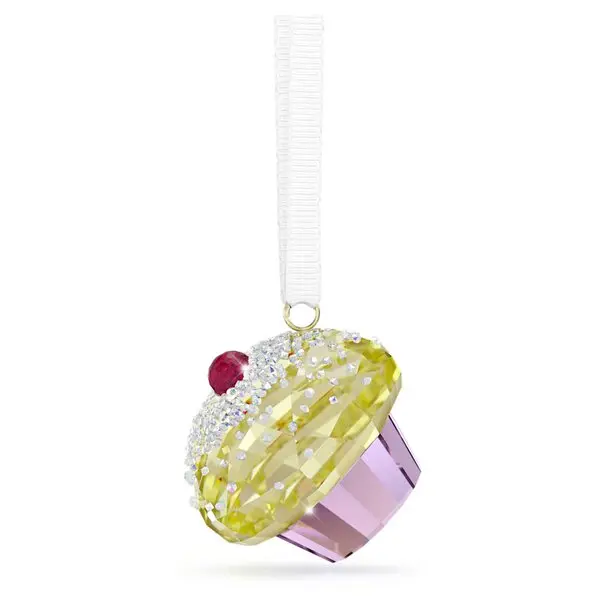 SWAROVSKI Holiday Cheers Dulcis Cupcake Ornament - Multicolored