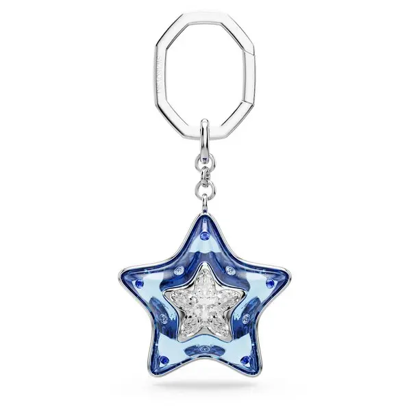 SWAROVSKI Dextera Bag Charm With Pavé Accents - Blue