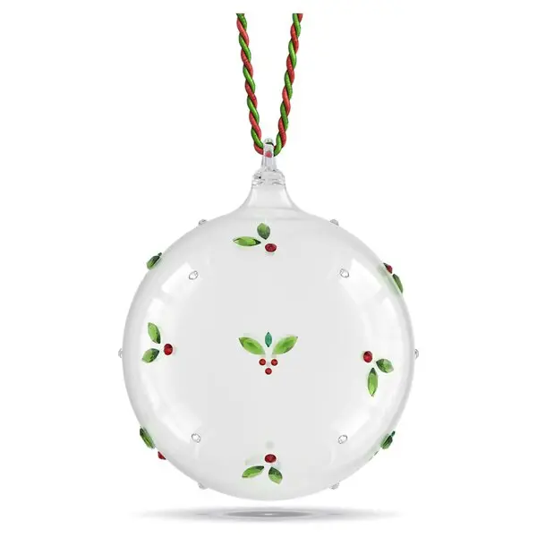 SWAROVSKI Holiday Cheers Mistletoe Ball Ornament