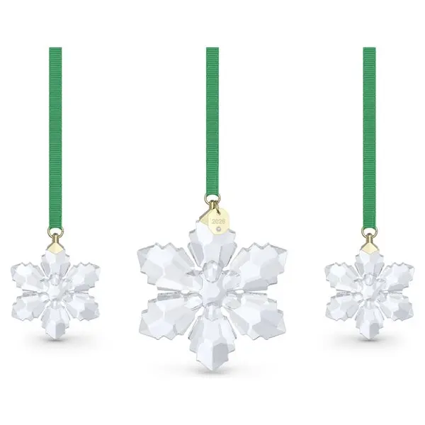 SWAROVSKI Annual Edition Ornament Set 2026 - White