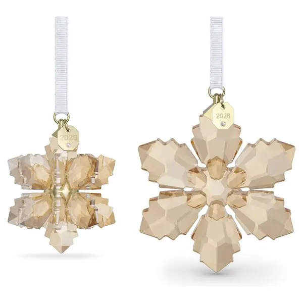 SWAROVSKI Annual Edition Festive 3d Ornament Set 2026 - Brown