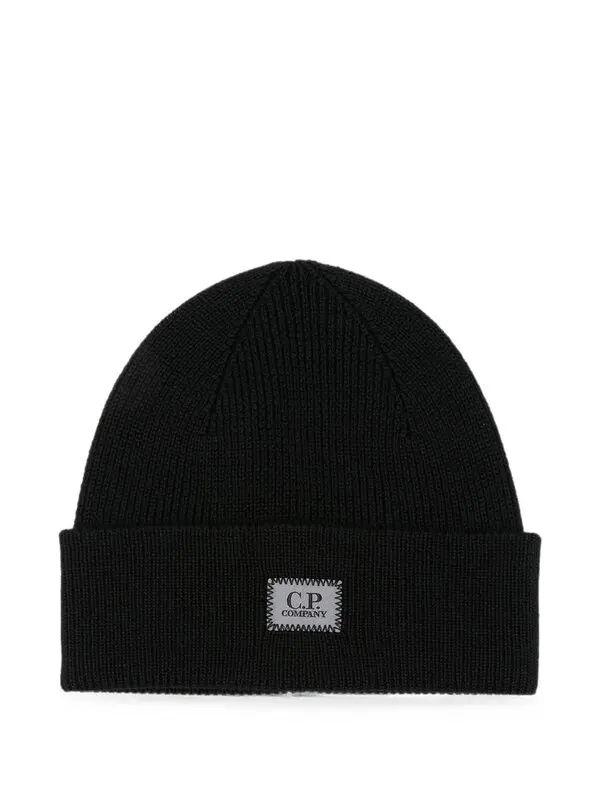 C.P. COMPANY Beanie Logo