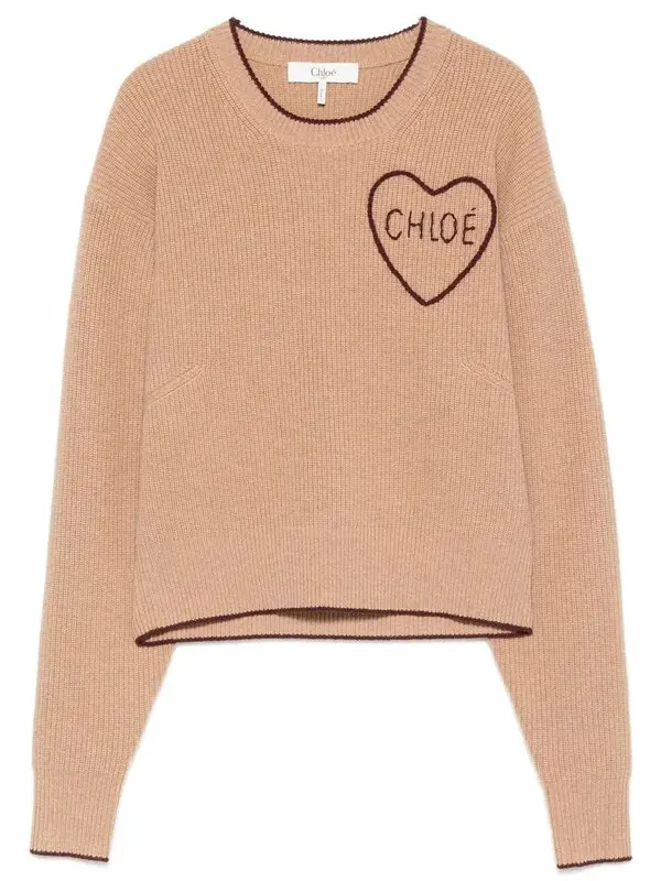 Chloé Heart Pullover
