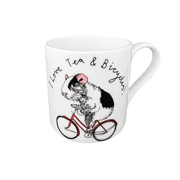 JIMBOBART Love Tea & Bicycles' Mug