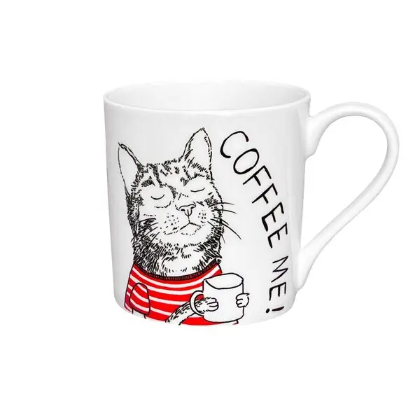 JIMBOBART Coffee Me Cat Mug
