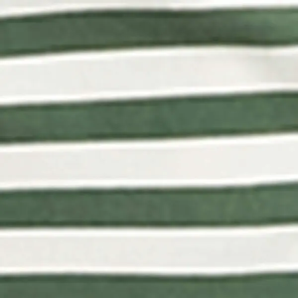 Carolina Herrera Cotton-blend Stripe Halterneck Midi Dress - Green