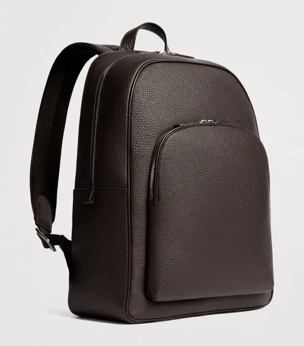 CARL FRIEDRIK Ayrton Leather Backpack