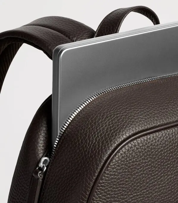 CARL FRIEDRIK Ayrton Leather Backpack