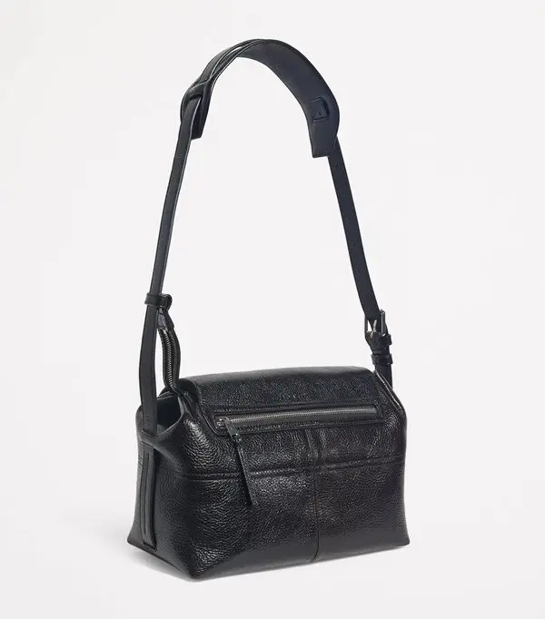 LEMAIRE Medium Leather Gear Shoulder Bag