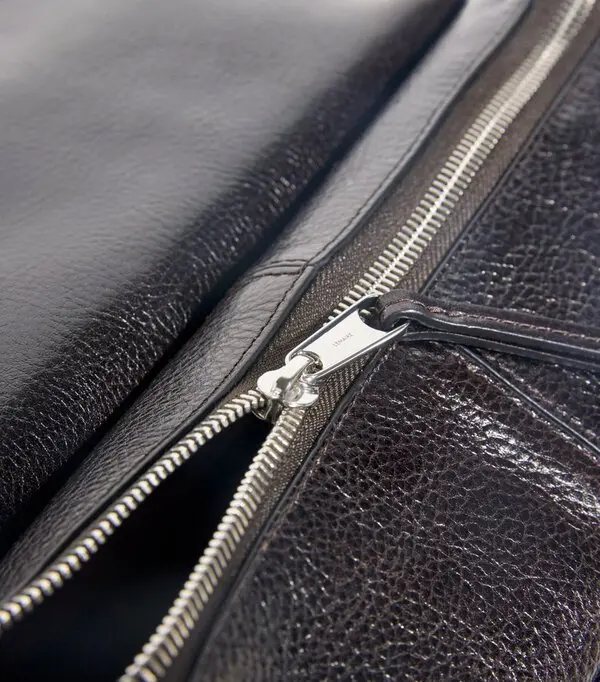 LEMAIRE Medium Leather Gear Shoulder Bag