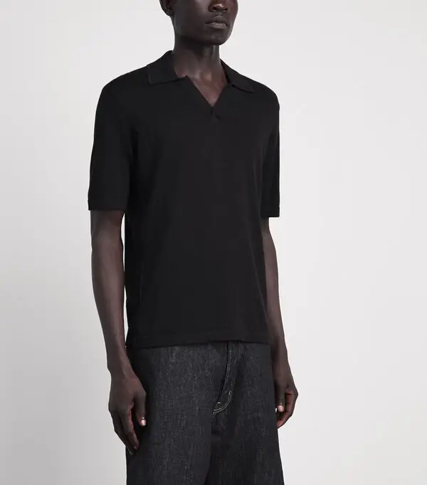 Rag & Bone Silk-cotton Conrad Polo Shirt