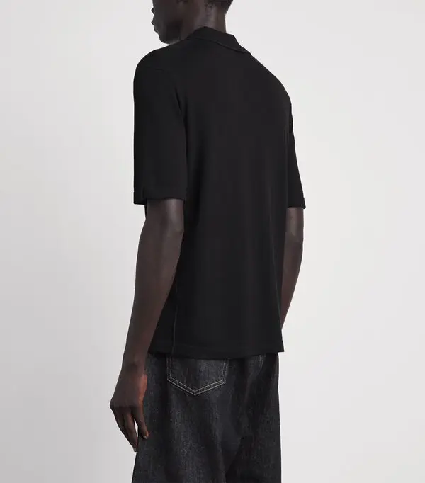 Rag & Bone Silk-cotton Conrad Polo Shirt