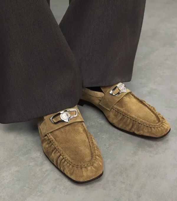 CHRISTIAN LOUBOUTIN Leather Mocallista Loafers