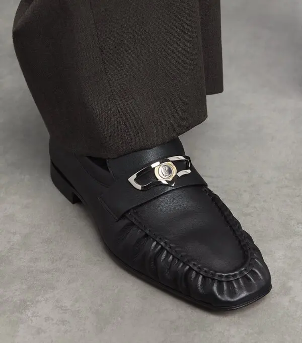 CHRISTIAN LOUBOUTIN Leather Mocallista Loafers