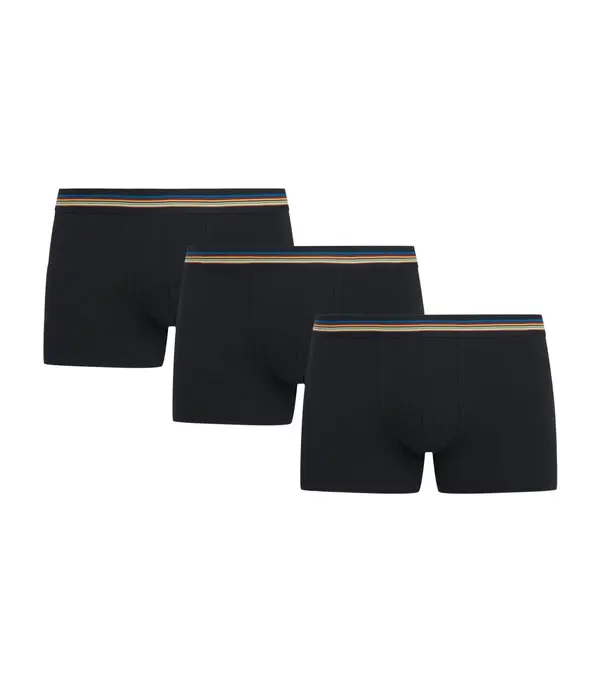 Paul Smith Stretch-organic Cotton Trunks - Black