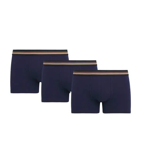 Paul Smith Stretch-organic Cotton Trunks - Navy