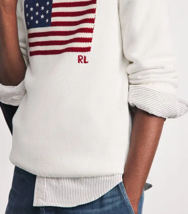 Polo Ralph Lauren American Flag Sweater