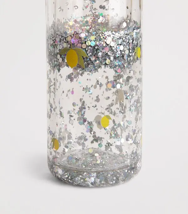 KONGES SLOJD Glitter Lemon Water Bottle
