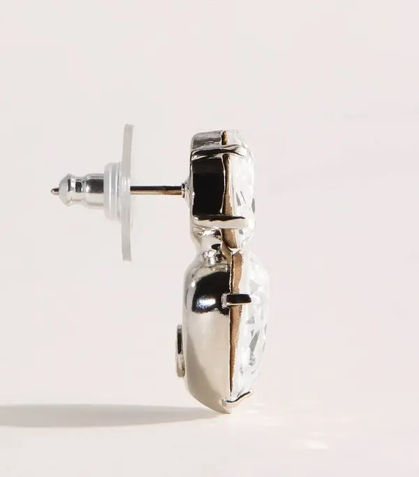 JENNIFER BEHR Rhodium-plated Nadine Earrings