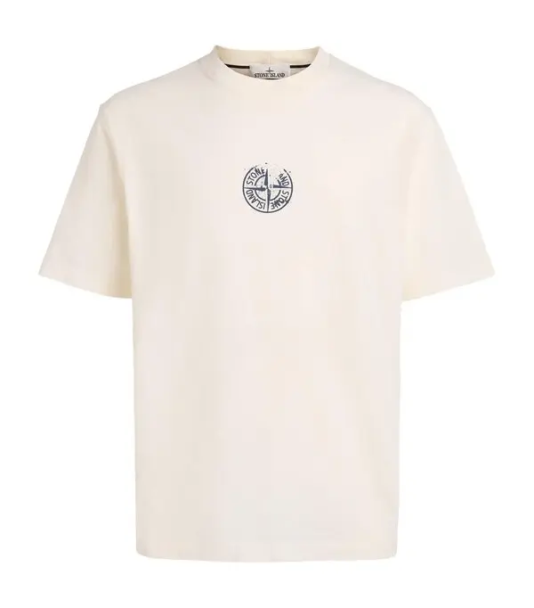 Stone Island Cotton Vertical Compass T-shirt