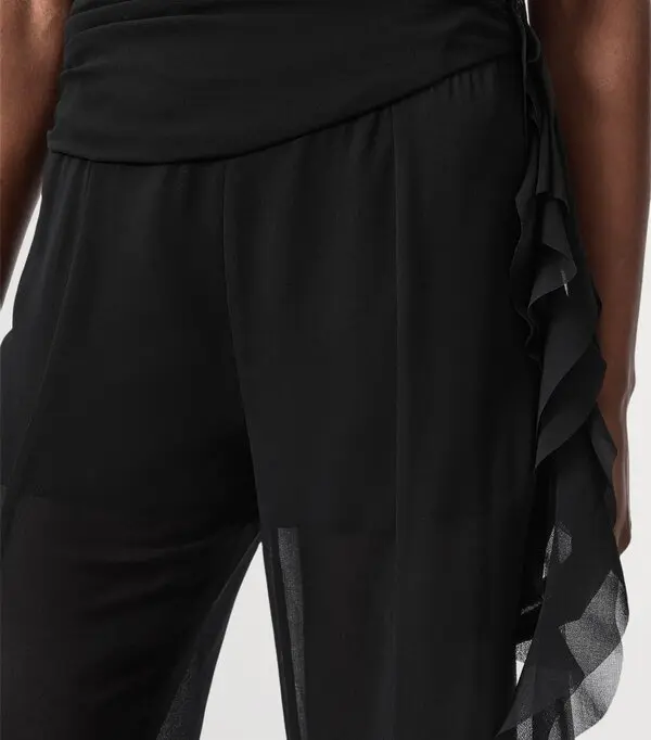 ALLSAINTS Frill-trim Minna Trousers