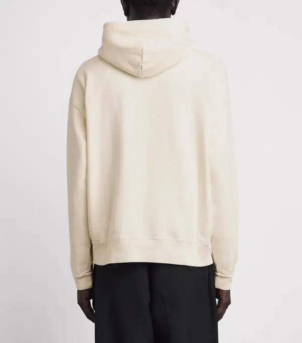 Sandro Oversized Flocked Floral Hoodie
