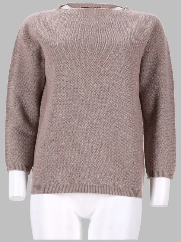 Fabiana Filippi Maglia In Platinum Con Lurex