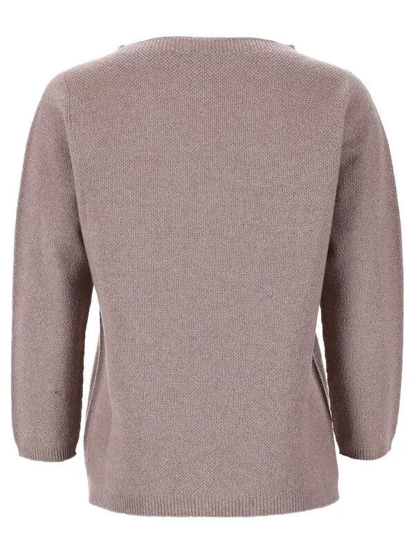 Fabiana Filippi Maglia In Platinum Con Lurex