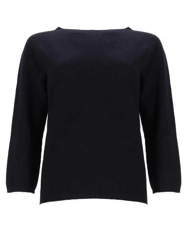 Fabiana Filippi Lurex Knit Top - Blue