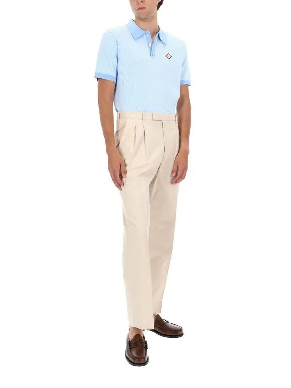 Casablanca Polo In Maglia A Righe