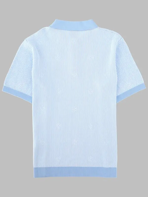 Casablanca Polo In Maglia A Righe