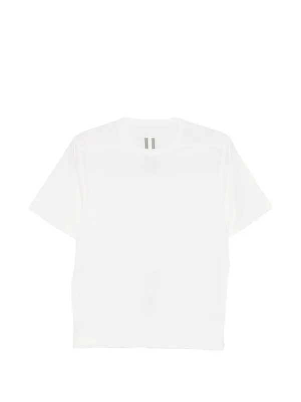 Rick Owens Short Sleeve Crewneck T-shirt - Bianco