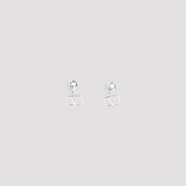 Valentino Garavani Brass Earrings - Metallic