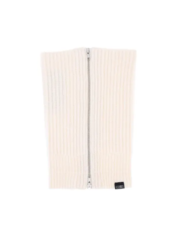 MAISON MARGIELA Wool-blend Scarf - White