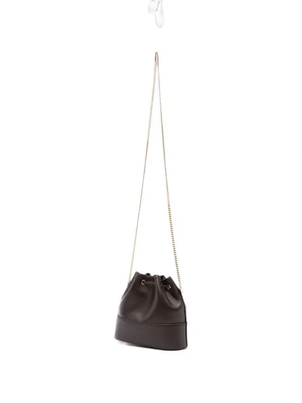 Valentino Garavani Vlogo Signature Leather Mini Bucket Bag