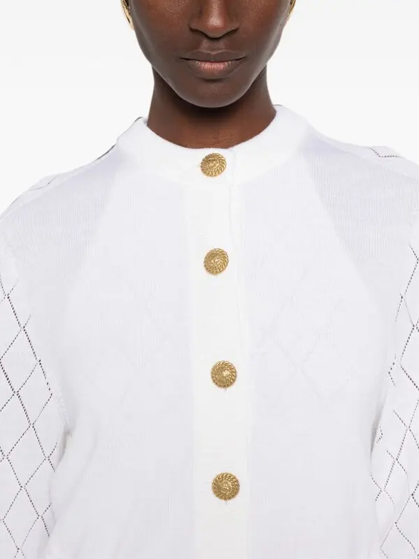 Balmain Wool Cardigan