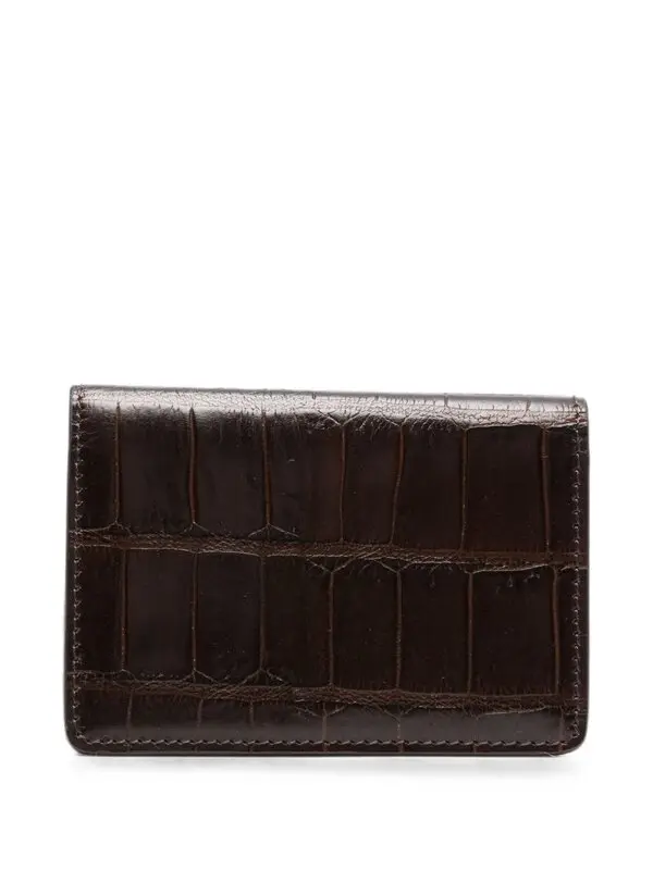 HIDESINS Leather Credit Card Case - Brown