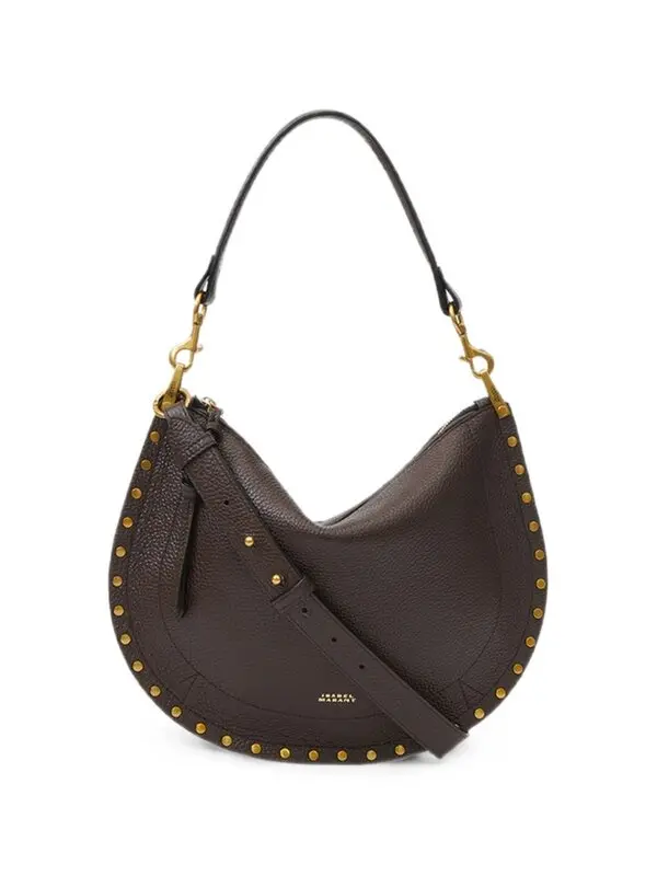 Isabel Marant Étoile Oskan Soft Leather Crossbody Bag With Stud Embellishments