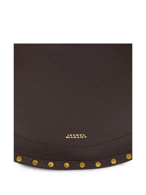 Isabel Marant Étoile Oskan Soft Leather Crossbody Bag With Stud Embellishments