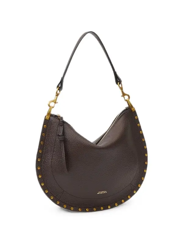 Isabel Marant Étoile Oskan Soft Leather Crossbody Bag With Stud Embellishments