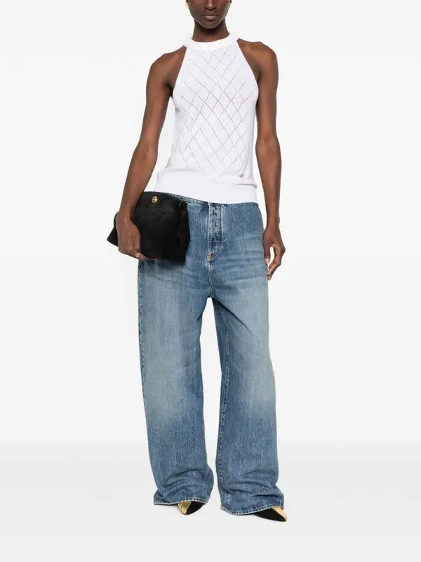 Balmain Textured Knit Top
