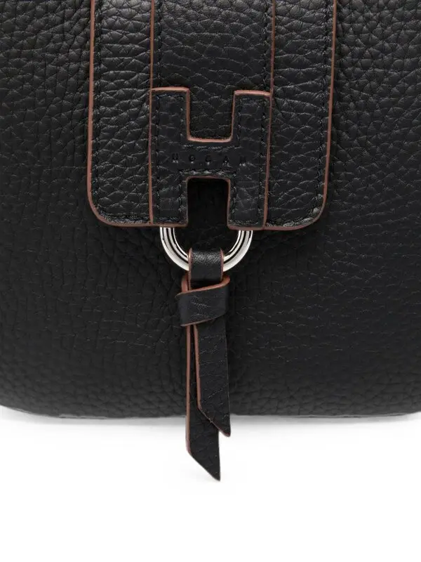 Hogan Trend Mini Leather Hobo Bag