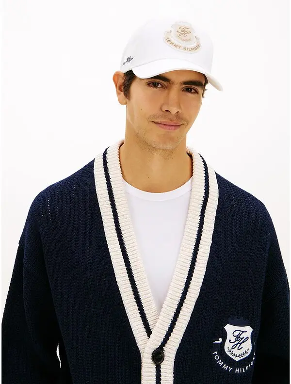 Tommy Hilfiger Monogram Crest Patch Baseball Cap