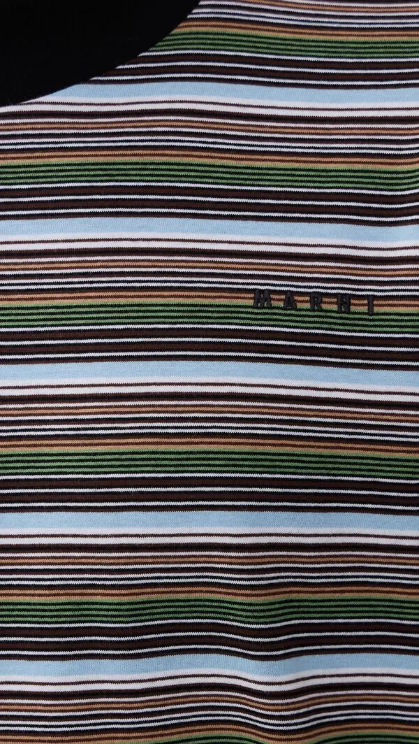 Marni Stripe Cotton T-shirt