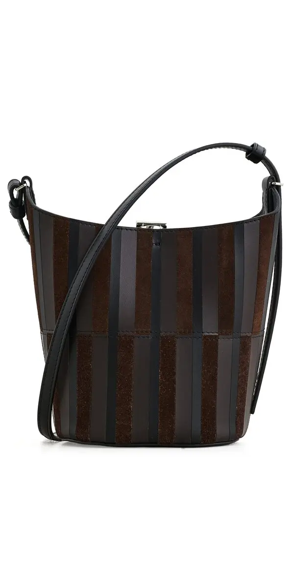 Proenza Schouler Mini Bucket Bag - Black/espresso