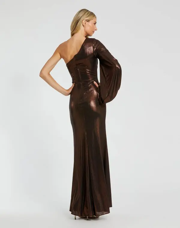 Mac Duggal Metallic Gown