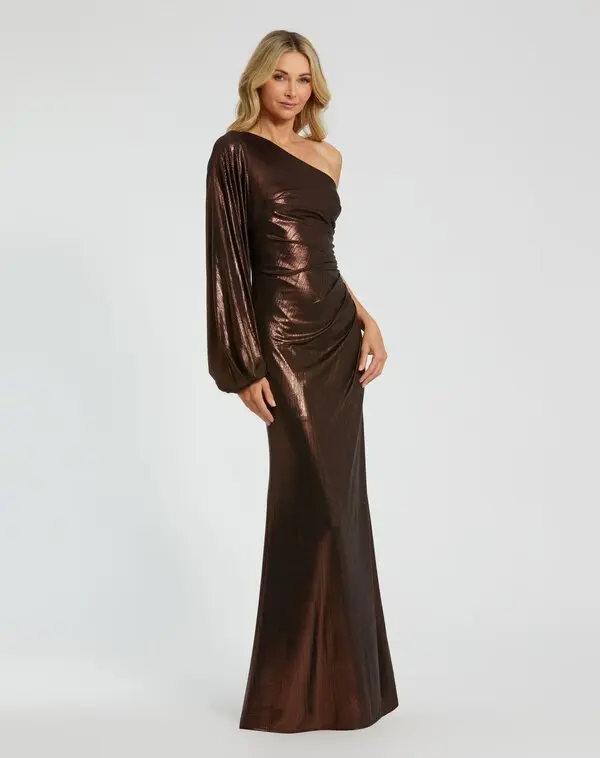 Mac Duggal Metallic Gown
